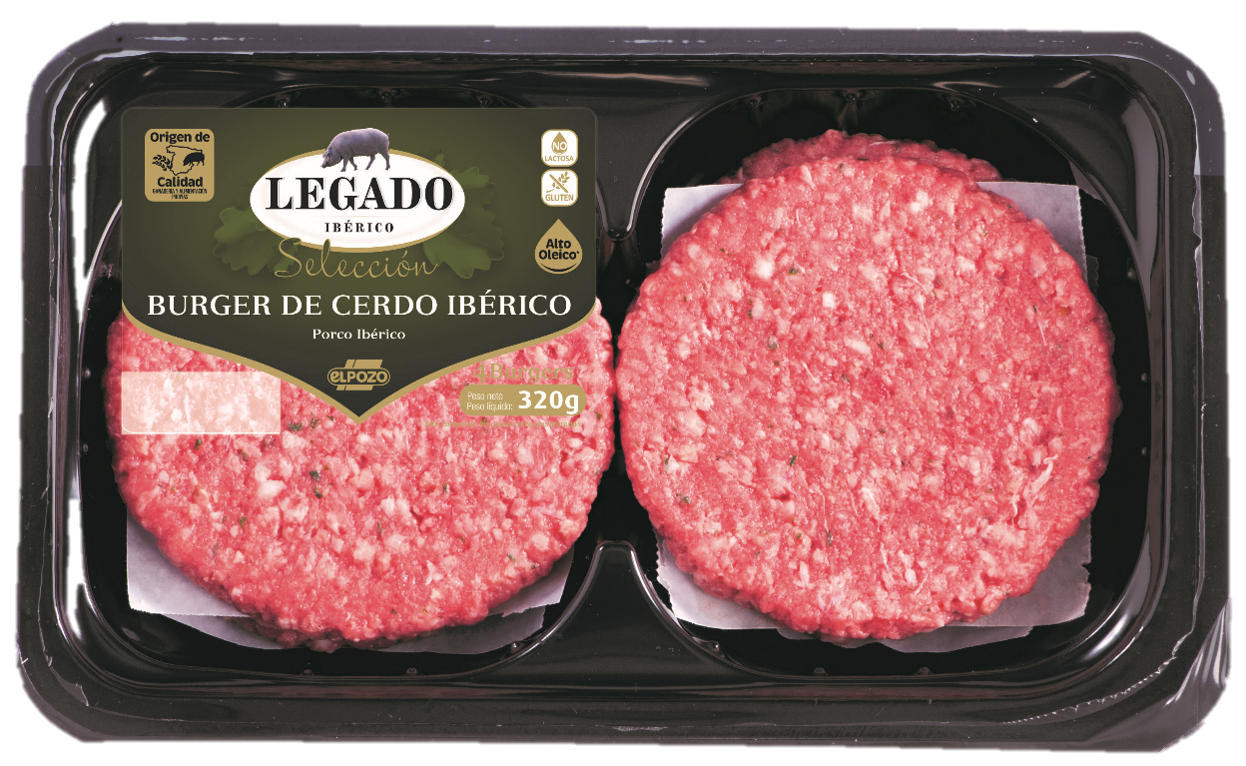 IBÉRICO BURGER 320GR - ElPozo Alimentación